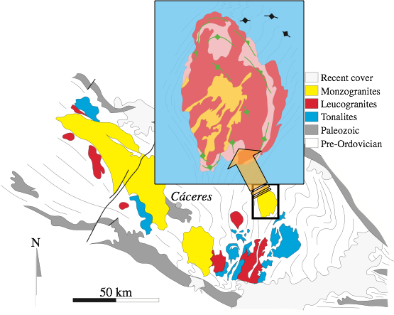The Central Extremadura batholith An example of pluton emplacement in a ...
