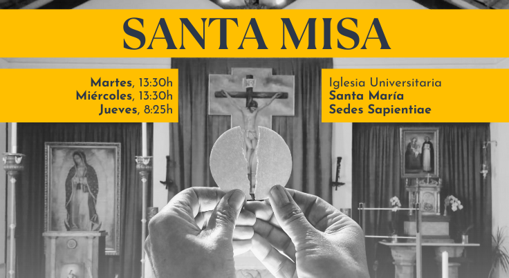 La iglesia universitaria contará con tres misas semanales a partir del ...