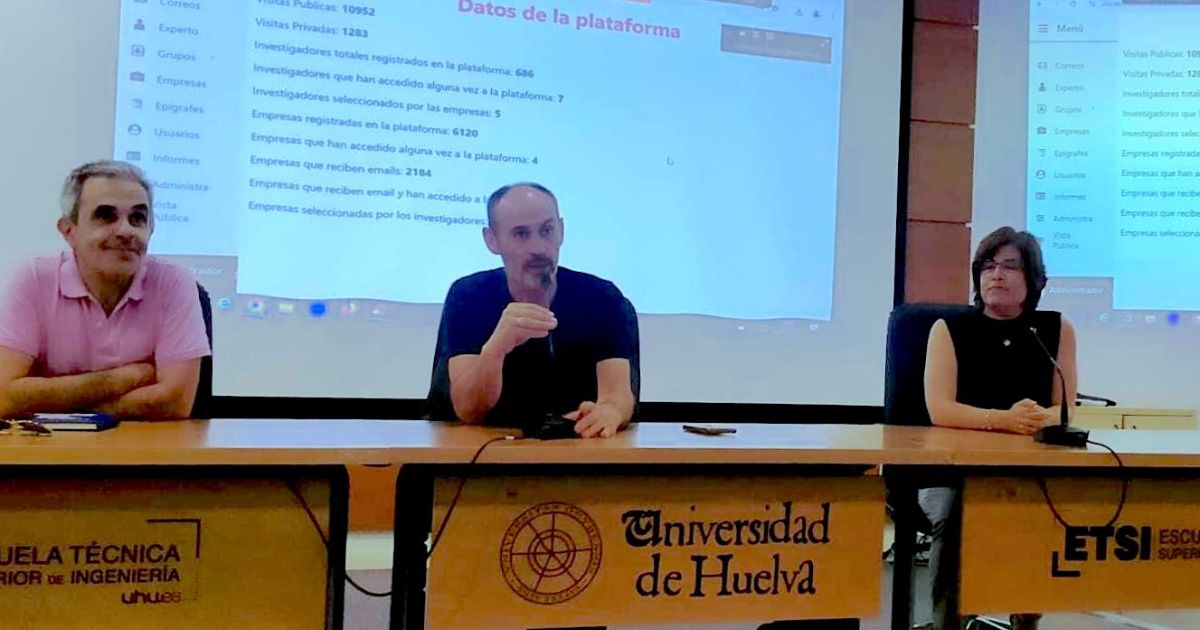 La Universidad de Huelva presenta la Plataforma de Expert@s UHU para conectar con empresas e ...