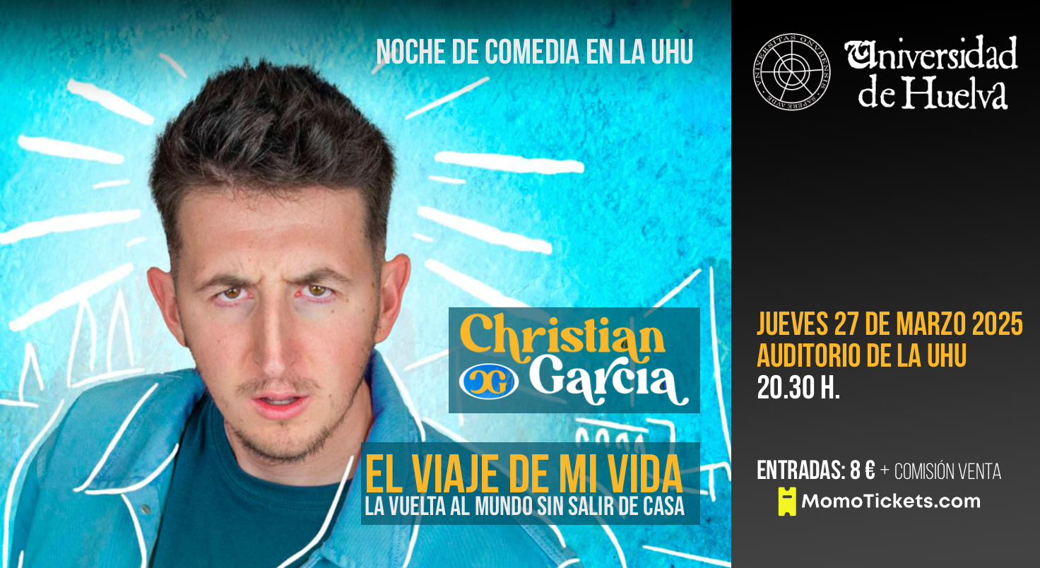 Noche de comedia en la UHU: Christian García | Portal de Comunicación