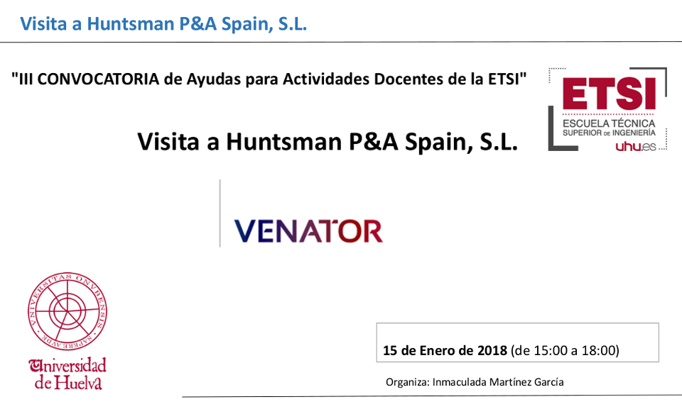 Visita Huntsman P&A Spain - ETSI, UHU