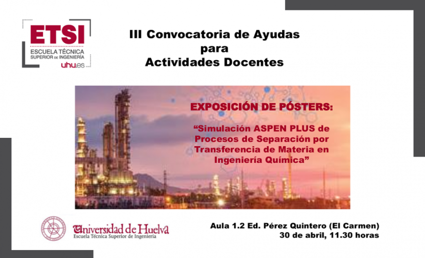 Exposición de Pósters - ETSI, UHU