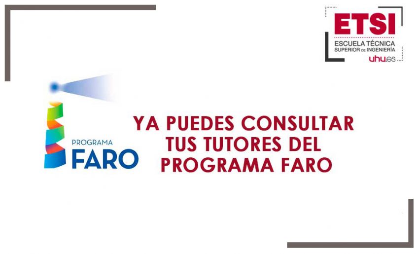 Programa Faro (Plan de Acción Tutorial) - ETSI, UHU