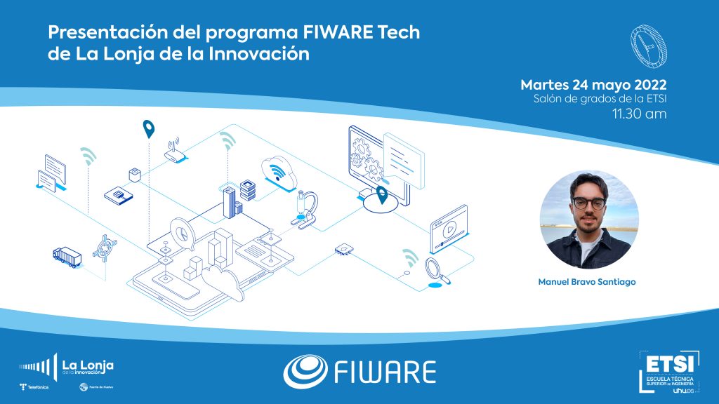 Inscripción a la Presentación del Programa FIWARE Tech de la Lonja de la Innovación - ETSI, UHU