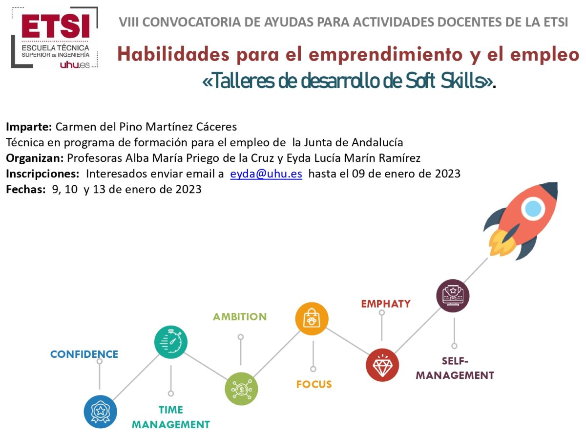 Taller para el desarrollo de soft-skills - ETSI, UHU